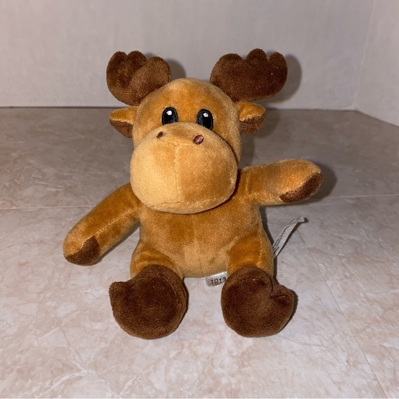 Steven Smith | Toys | Steven Smith Cute Brown Sitting Moose Plush 5 ...